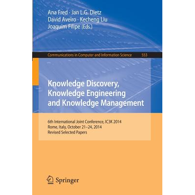 Knowledge Discovery, Knowledge Engineering and Knowledge Management ...