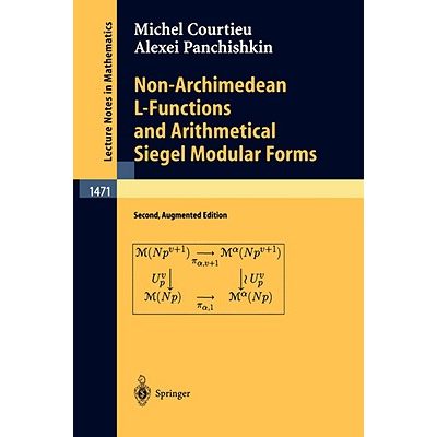 Non-Archimedean L-Functions and Arithmetical Siegel Modular Forms Courtieu, Michel - Jarir.com KSA