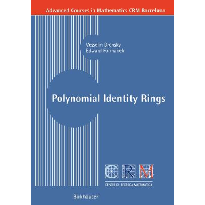 Polynomial Identity Rings Drensky, Vesselin S. - Jarir.com KSA
