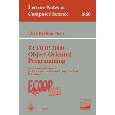 ECOOP 2000 - Object-Oriented Programming Bertino, Elisa - Jarir.com KSA