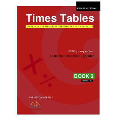 Times Tables (Book 2): Comprehensive Memorisation Program with ...