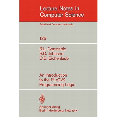An Introduction to the PL/CV2 Programming Logic Constable, R. L ...