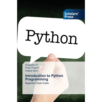 Introduction to Python Programming P, Durgadevi - Jarir.com KSA