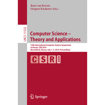 Computer Science - Theory and Applications : 14th International Computer Science Symposium in ...