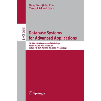 Database Systems for Advanced Applications : DASFAA 2016 International ...