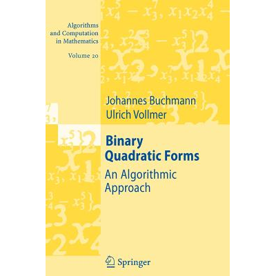 Binary Quadratic Forms : An Algorithmic Approach Buchmann, Johannes - Jarir.com KSA