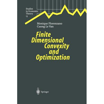Finite Dimensional Convexity and Optimization Gourdel, P. - Jarir.com KSA