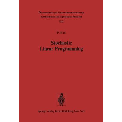 Stochastic Linear Programming Kall, P. - Jarir.com KSA