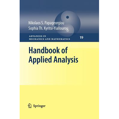Handbook of Applied Analysis Papageorgiou, Nikolaos S. - Jarir.com KSA