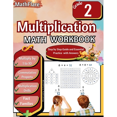 Multiplication Math Workbook 2nd Grade: Multiplication Grade 2 ...