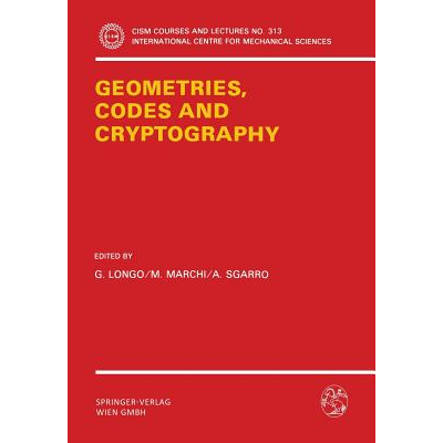 Geometries, Codes and Cryptography Longo, G. - Jarir.com KSA