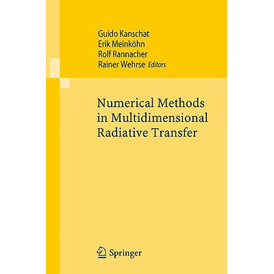 Numerical Methods in Multidimensional Radiative Transfer Kanschat, Guido - Jarir.com KSA