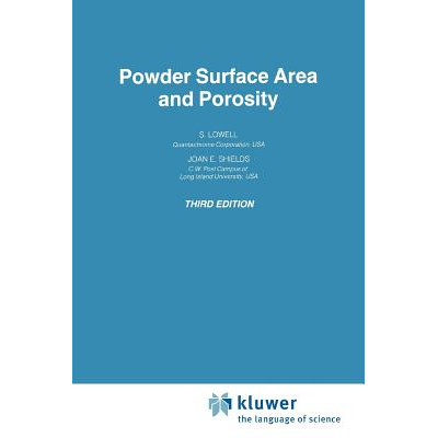 Powder Surface Area and Porosity Lowell, Seymour - Jarir.com KSA