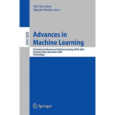 Advances in Machine Learning Zhou, Zhi-Hua - Jarir.com KSA