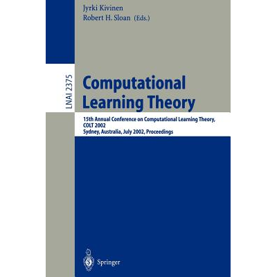 Computational Learning Theory : 15th Annual Conference on Computational Learning Theory, COLT ...