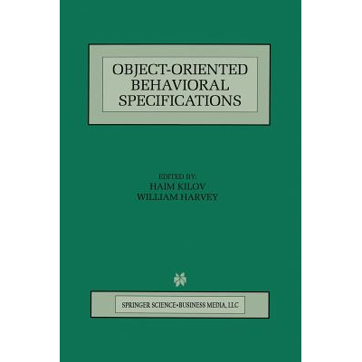 Object-Oriented Behavioral Specifications Kilov, Haim - Jarir.com KSA