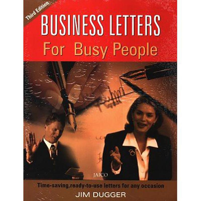 Business Letters for Busy People Jim Dugger - Jarir.com KSA