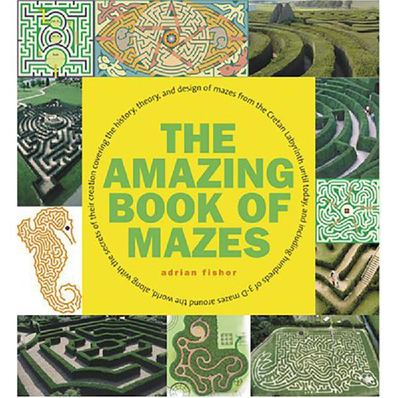 Amazing Book of Mazes Adrian Fisher - مكتبة جرير السعودية