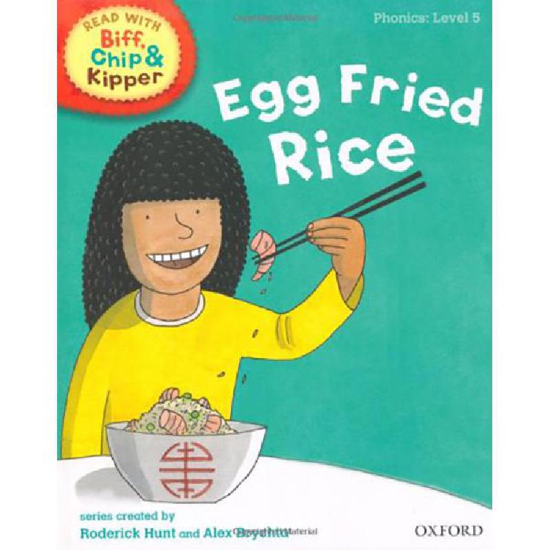 Phonics Level 5, Egg Fried Rice Read with Biff, Chip & Kipper Roderick ...