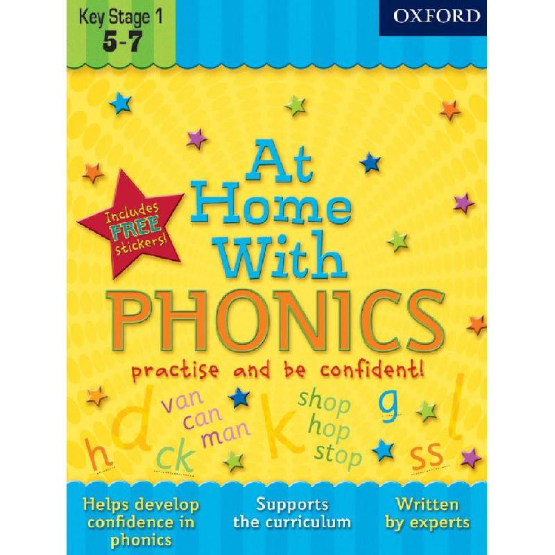 At Home with Phonics, Ages 5-7 Key Stage 1 Jenny Roberts - Jarir.com KSA