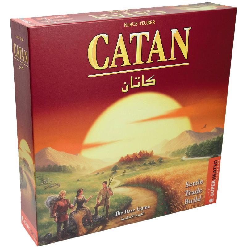 Catan The Base "Settle-Trade-Build" Strategy Game Arabic/English ...