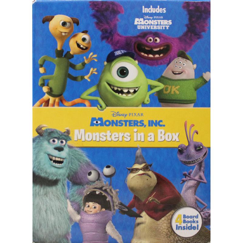 Monsters in a Box Disney PIXAR Andrea Posner-Sanchez في مكتبة جرير السعودية