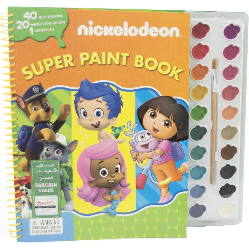 Nickelodeon: Super Paint Book Nickelodeon Staffs of Nickelodeon - مكتبة ...