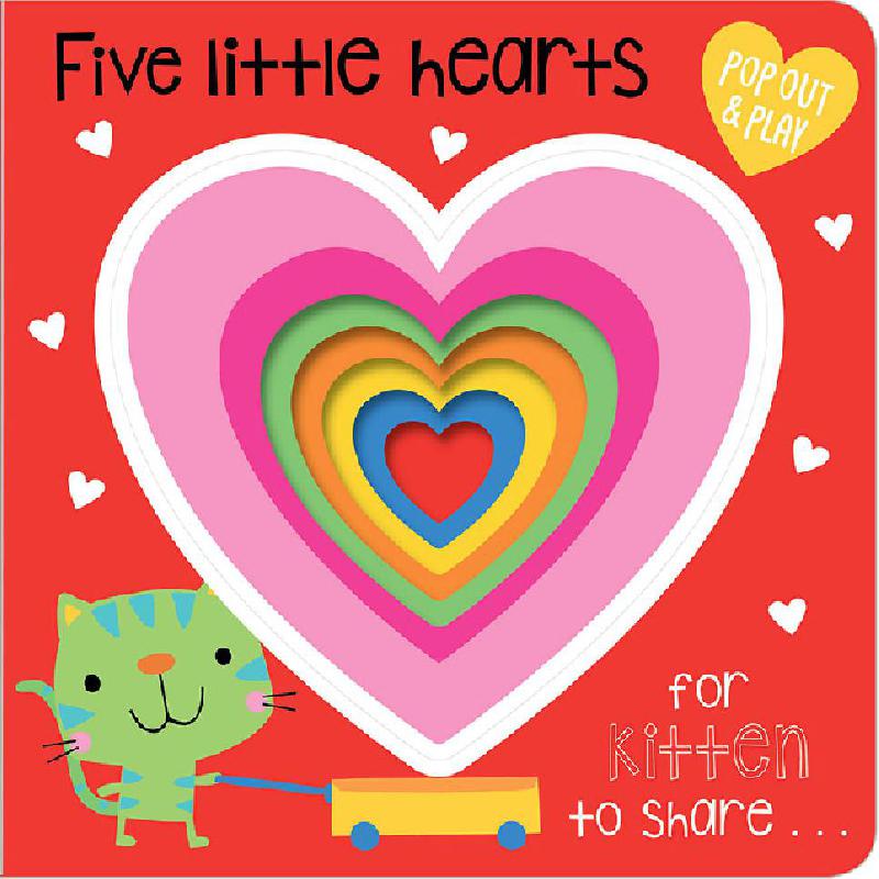 Five Little Hearts Pop-Out and Play - مكتبة جرير السعودية