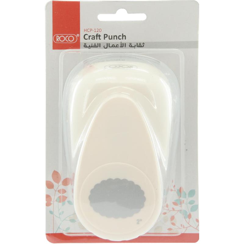 Roco Ellipse Scalloped Craft Puncher - Jarir Bookstore KSA