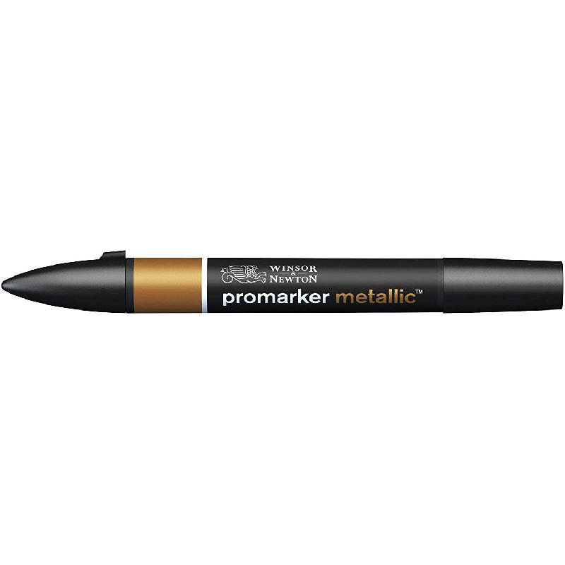 Winsor & Newton ProMarker Metallic Graphic Art Marker Red Gold - Jarir ...