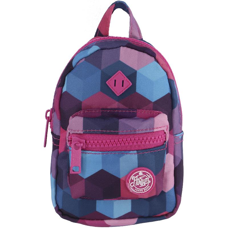 Atrium Mini Backpack, Hexagon Pouch Keychain - Jarir Bookstore KSA