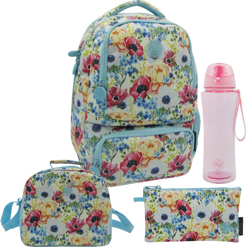 Atrium Floral 4-in-1 Value Set Backpack with Accessory - Jarir ...