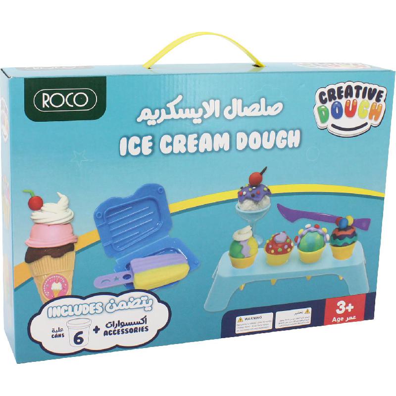 Roco Crazy Ice Cream Modelling Clay/Dough + Accessory - Jarir Bookstore KSA