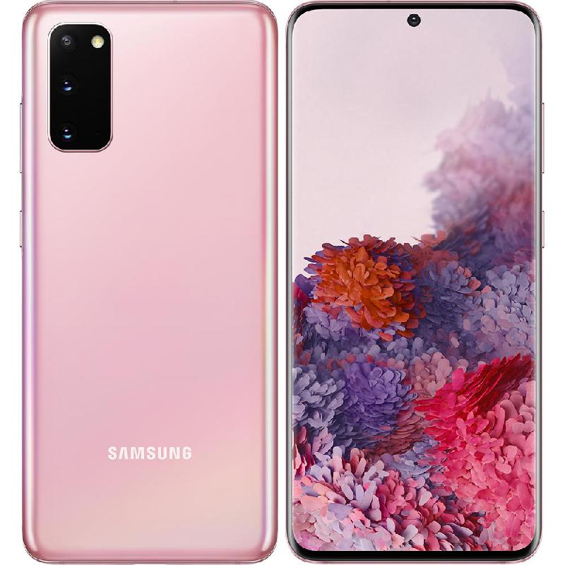 Samsung Galaxy S20 128 GB Cloud Pink - Jarir Bookstore Qatar