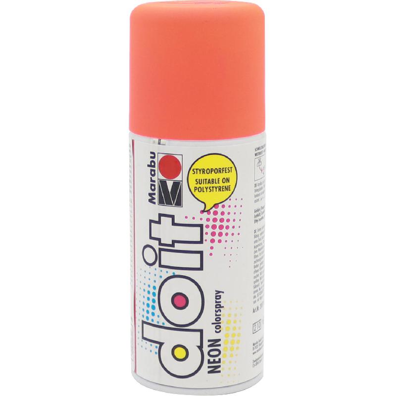 Marabu Do-it Spray Paint Neon, Weatherproof Orange - Jarir Bookstore KSA