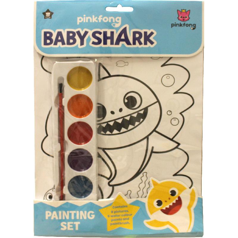 Baby Shark, Painting Set Baby Shark Staffs of Alligator Books - Jarir ...