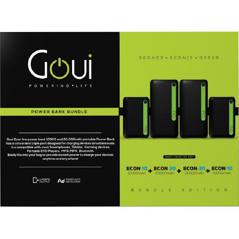 Goui Power Bank Charger 10000 mAh + 10000 mAh + 20000 mAh + 20000 mAh ...