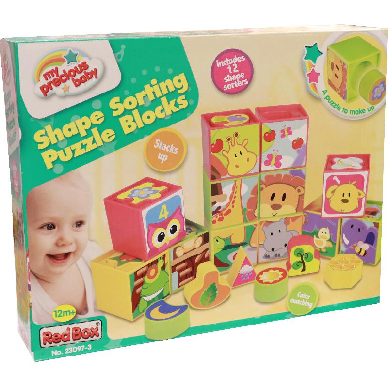 My Precious Baby Shape Sorting Puzzle Blocks Preschool Learning ...