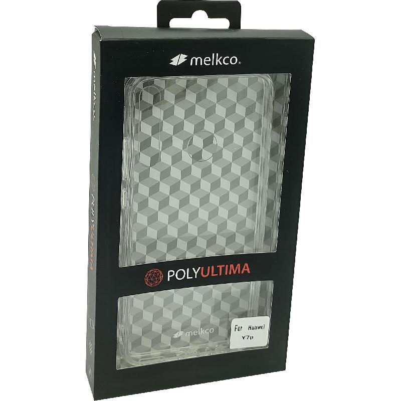 Melkco PolyUltima Back Cover Mobile Case for (Huawei) Y7p Transparent ...
