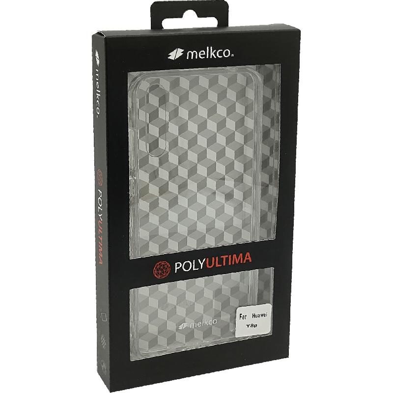 Melkco PolyUltima Back Cover Mobile Case for Huawei Y8p Transparent Melkco
