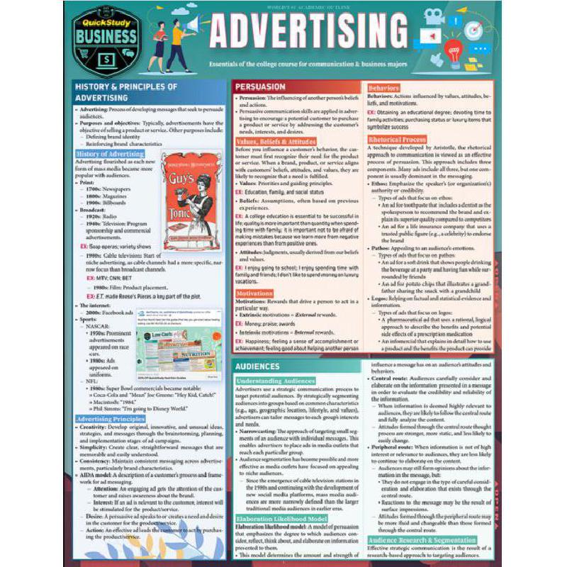Advertising Quick Study Reference Guide Maria Siano - Jarir.com KSA