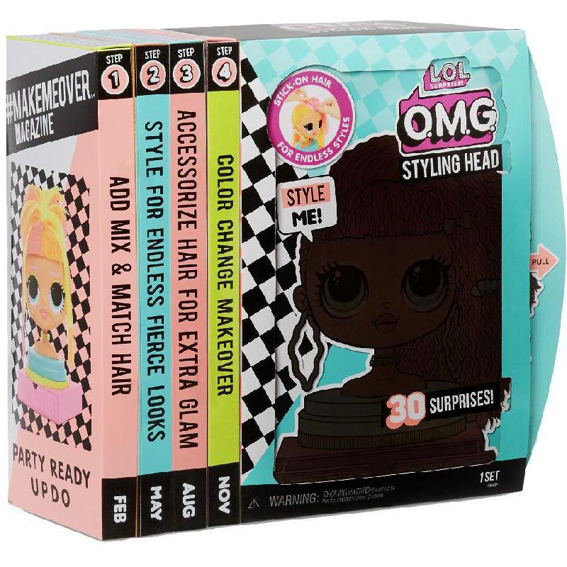 MGA Entertainment L.O.L. Surprise! O.M.G. Styling Head: Neonlicious ...