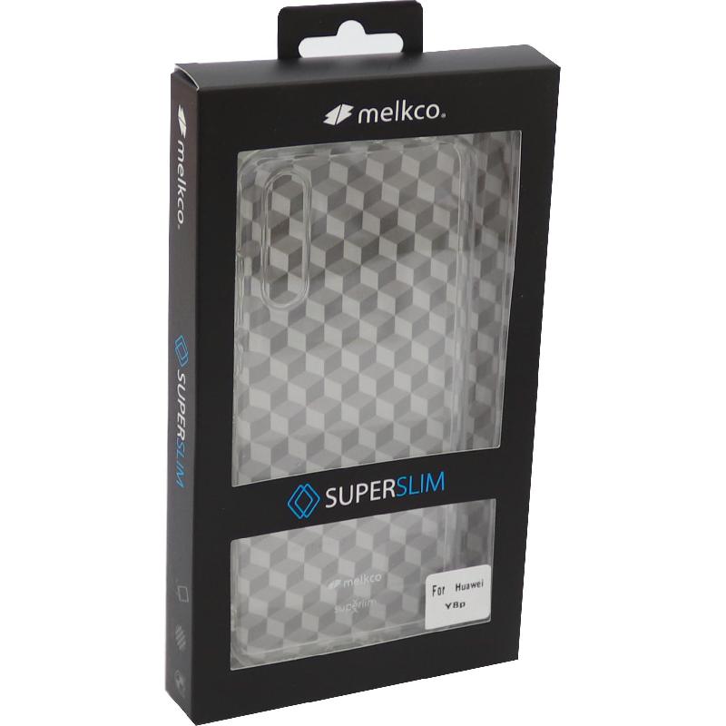 Melkco Superlim Back Cover Mobile Case for Huawei Y8p Transparent Melkco