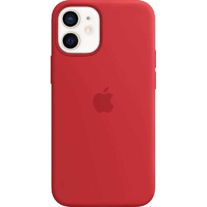 Apple Silicone Back Cover Mobile Case with MagSafe for iPhone 12 mini ...