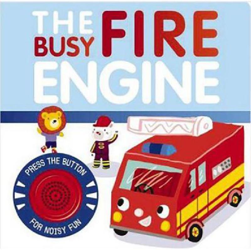 Busy Fire Engine Sound Book Staffs of Igloo Books - مكتبة جرير السعودية