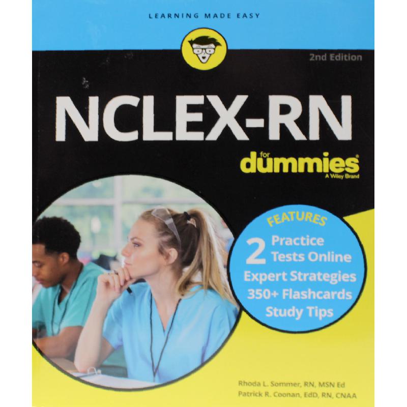 NCLEX-RN, 2nd Edition for Dummies Rhoda Sommer - Jarir.com KSA
