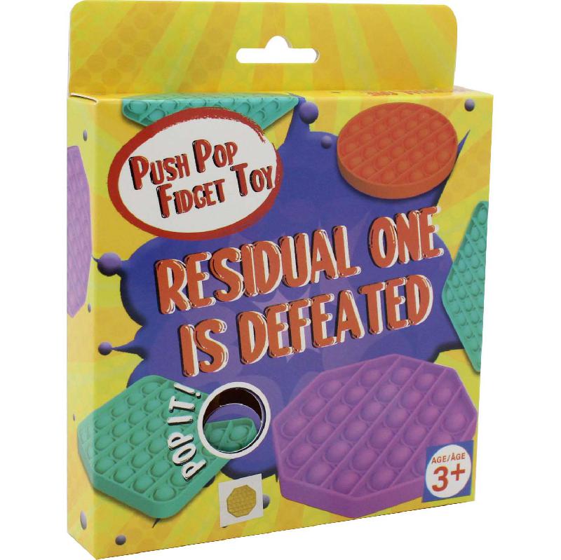 ماركة غير محددة Residual One is Defeated, Sensory Push Pop Bubble فيدجت ...