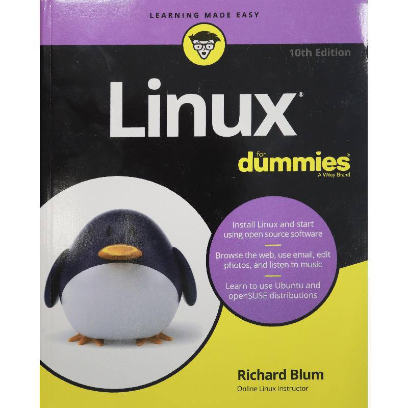 Linux, 10th Edition for Dummies Richard Blum - Jarir.com KSA