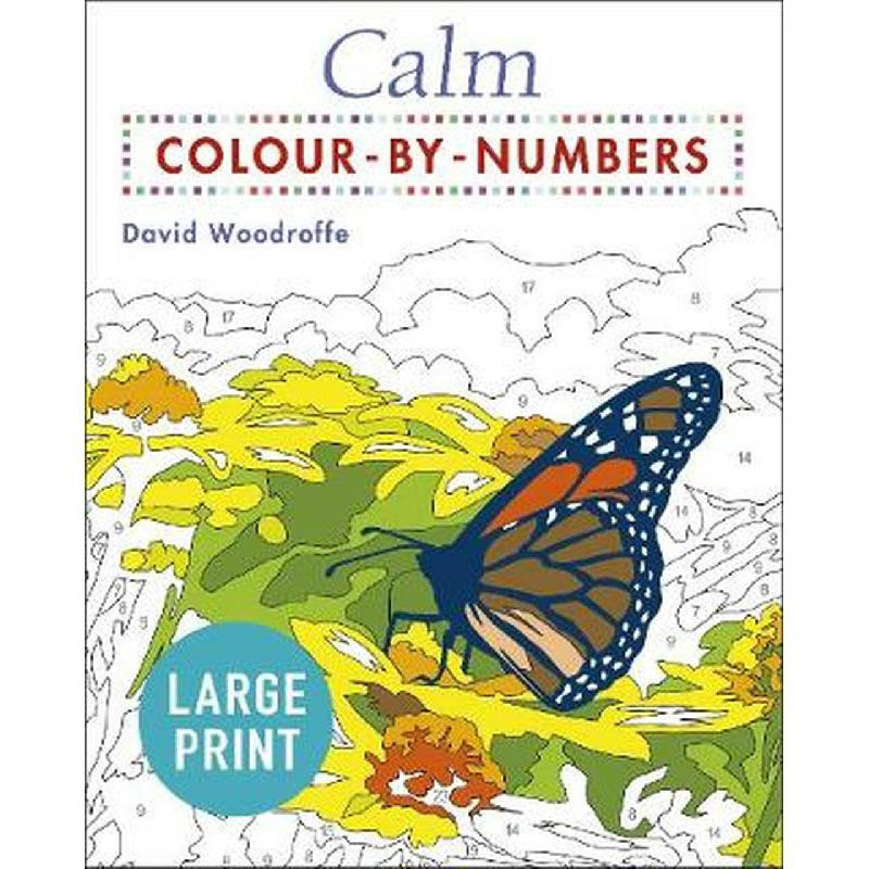 Calm Colour-by-Numbers David Woodroffe - Jarir.com KSA