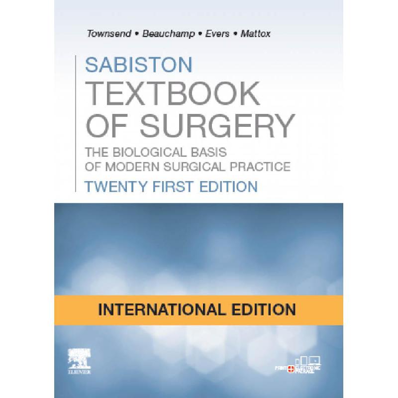 Textbook of Surgery, 21st Edition Sabiston's Textbook of Surgery ...